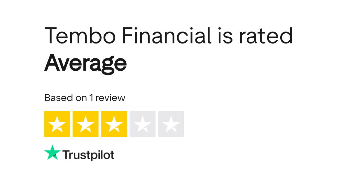 Tembo Financial Reviews | Read Customer Service Reviews of tembofinancial.com