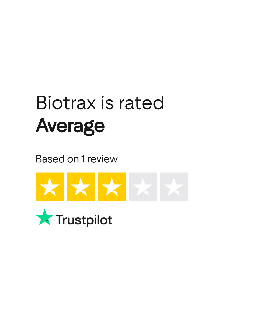 Biotrax Reviews | Read Customer Service Reviews of biotrax.com