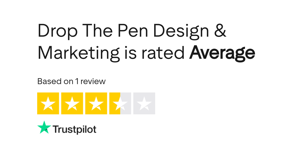 Drop The Pen Design & Marketing Reviews | Read Customer Service Reviews ...