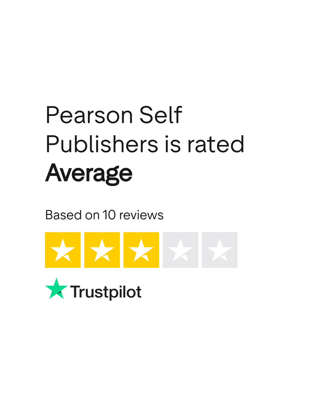 Pearson Self Publishers Reviews | Read Customer Service Reviews of ...