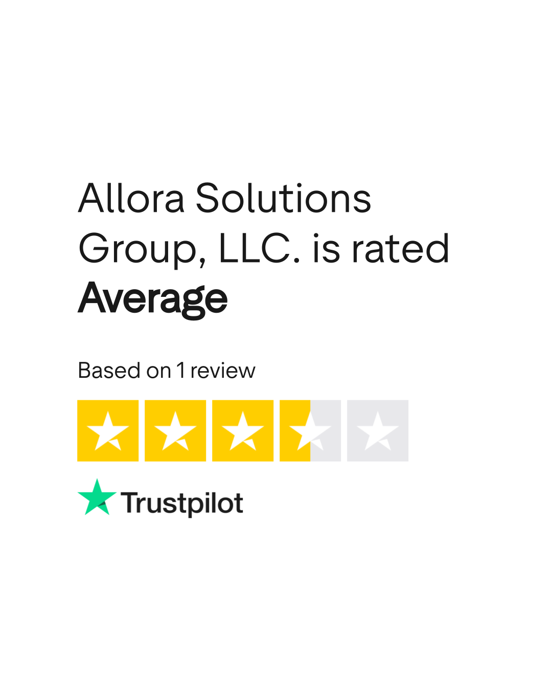 Allora Solutions Group, LLC. Reviews | Read Customer Service Reviews of ...
