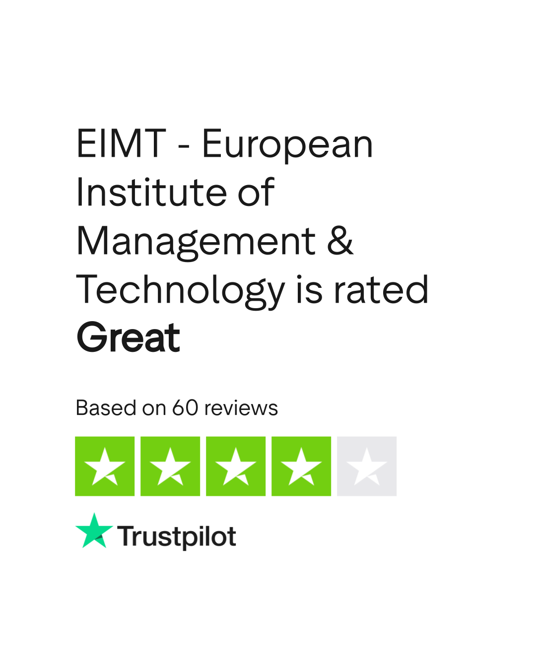 EIMT - European Institute of Management & Technology Reviews | Read ...