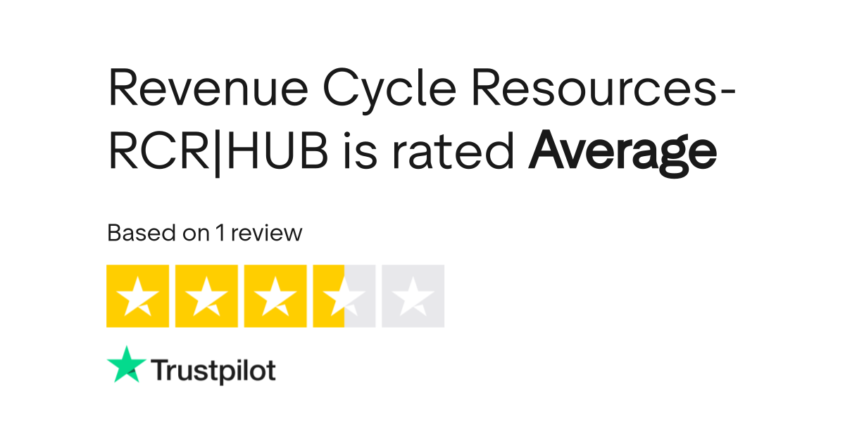 Revenue Cycle Resources- RCR|HUB Reviews | Read Customer Service Reviews of rcrhub.com