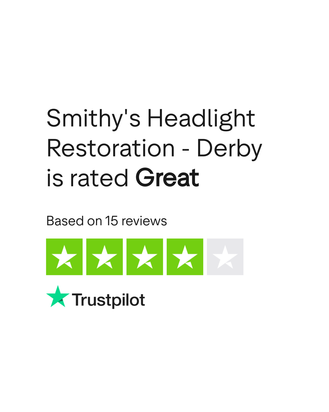 Smithy's Headlight Restoration - Derby Reviews | Read Customer Service ...