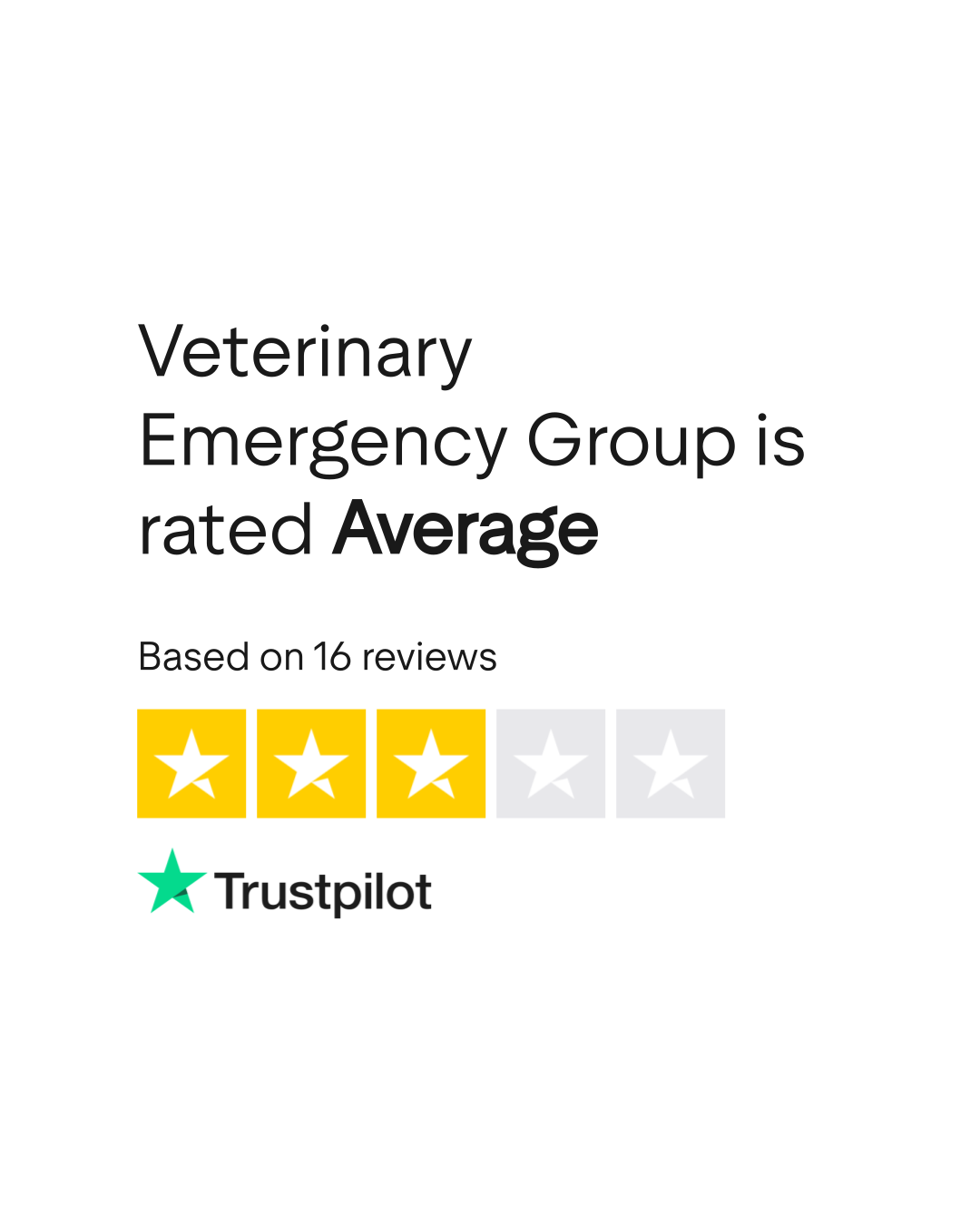 Veterinary Emergency Group Reviews | Read Customer Service Reviews of ...