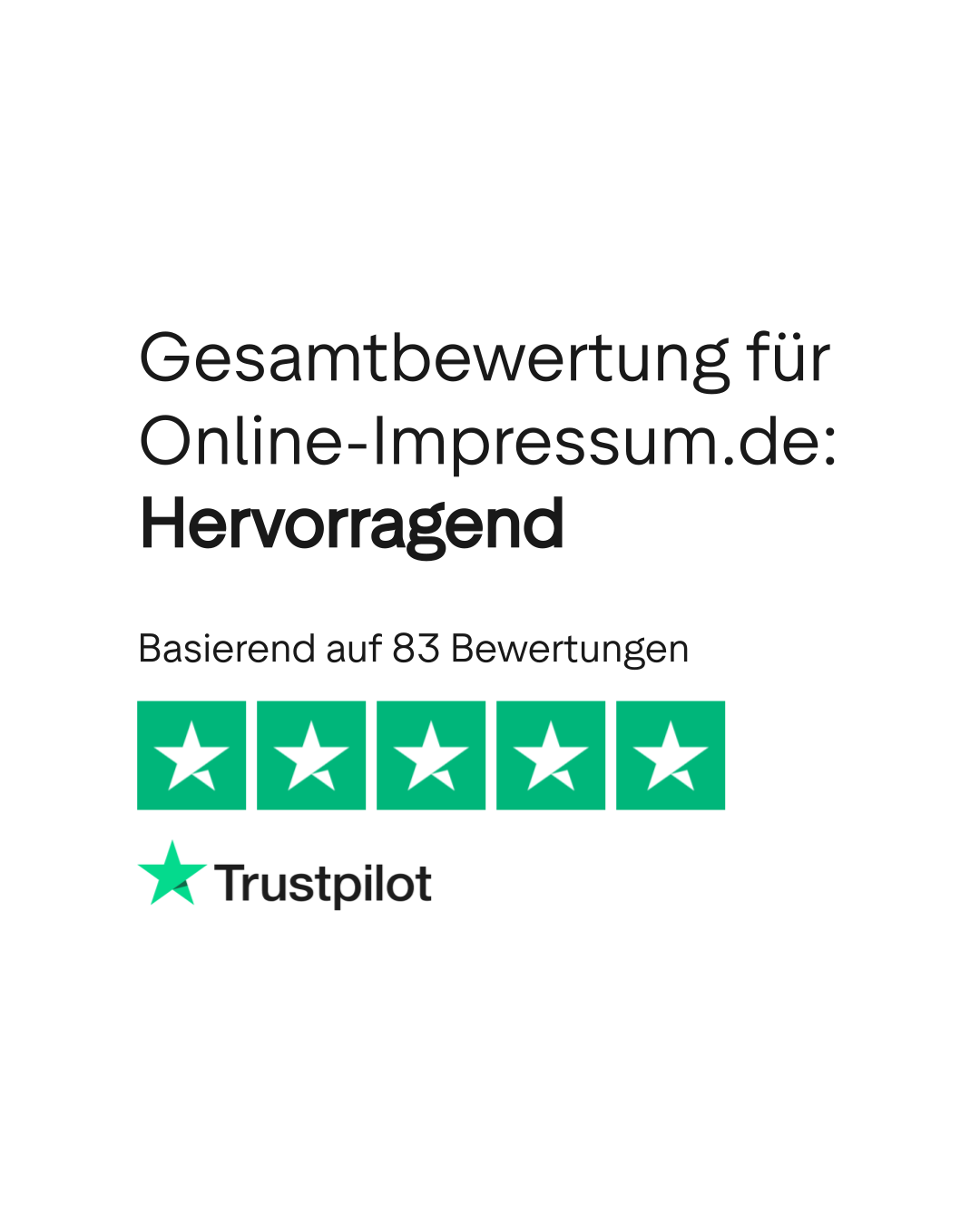 Bewertungen zu Online-Impressum.de | Lesen Sie Kundenbewertungen zu online-impressum.de