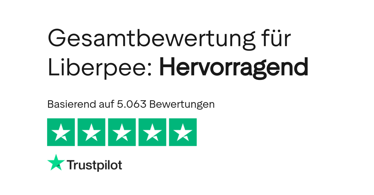Bewertungen zu Liberpee | Lesen Sie Kundenbewertungen zu liberpee.com