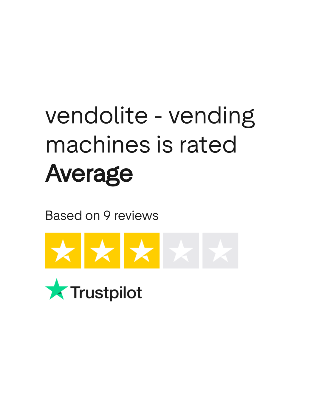 vendolite - vending machines Reviews | Read Customer Service Reviews of ...