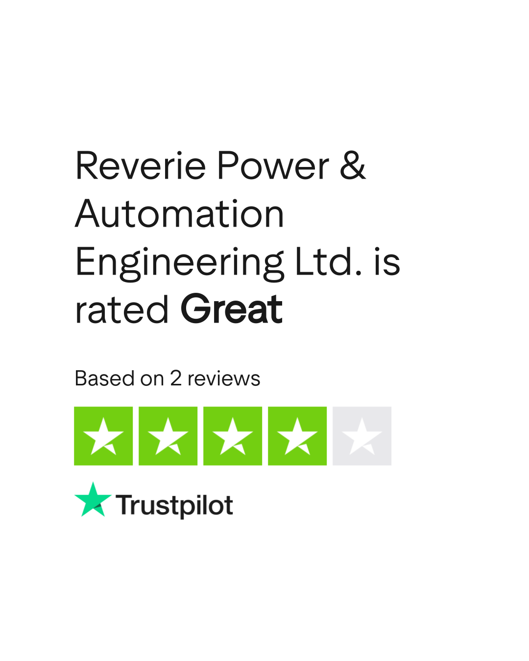 Reverie Power & Automation Engineering Ltd. Reviews | Read Customer ...