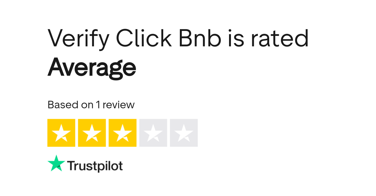Verify Click Bnb Reviews | Read Customer Service Reviews of verify.click-bnb.com