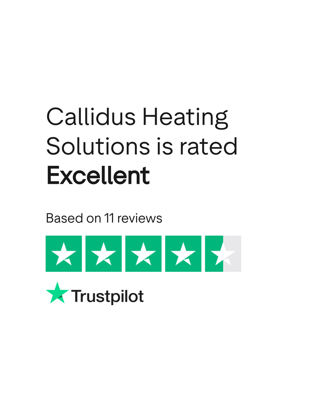 Callidus Heating Solutions Reviews | Read Customer Service Reviews of callidusheatingsolutions.co.uk