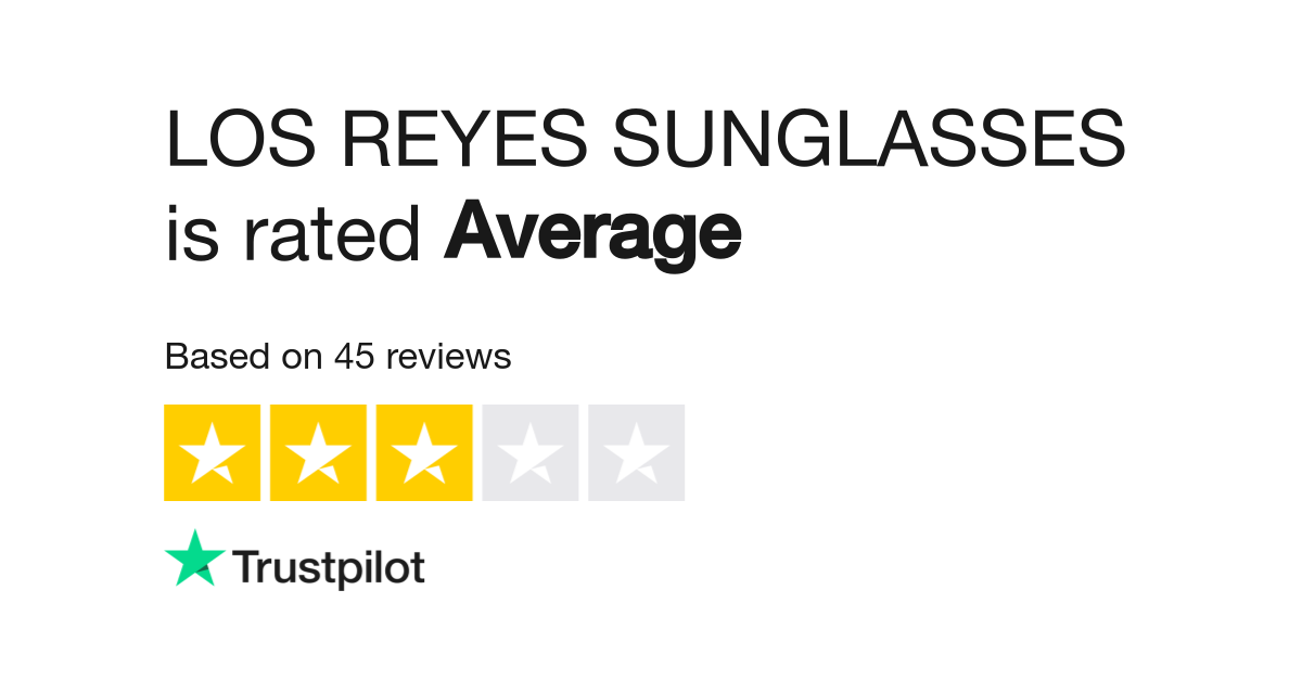Los Reyes Sunglasses Reviews Read Customer Service Reviews Of