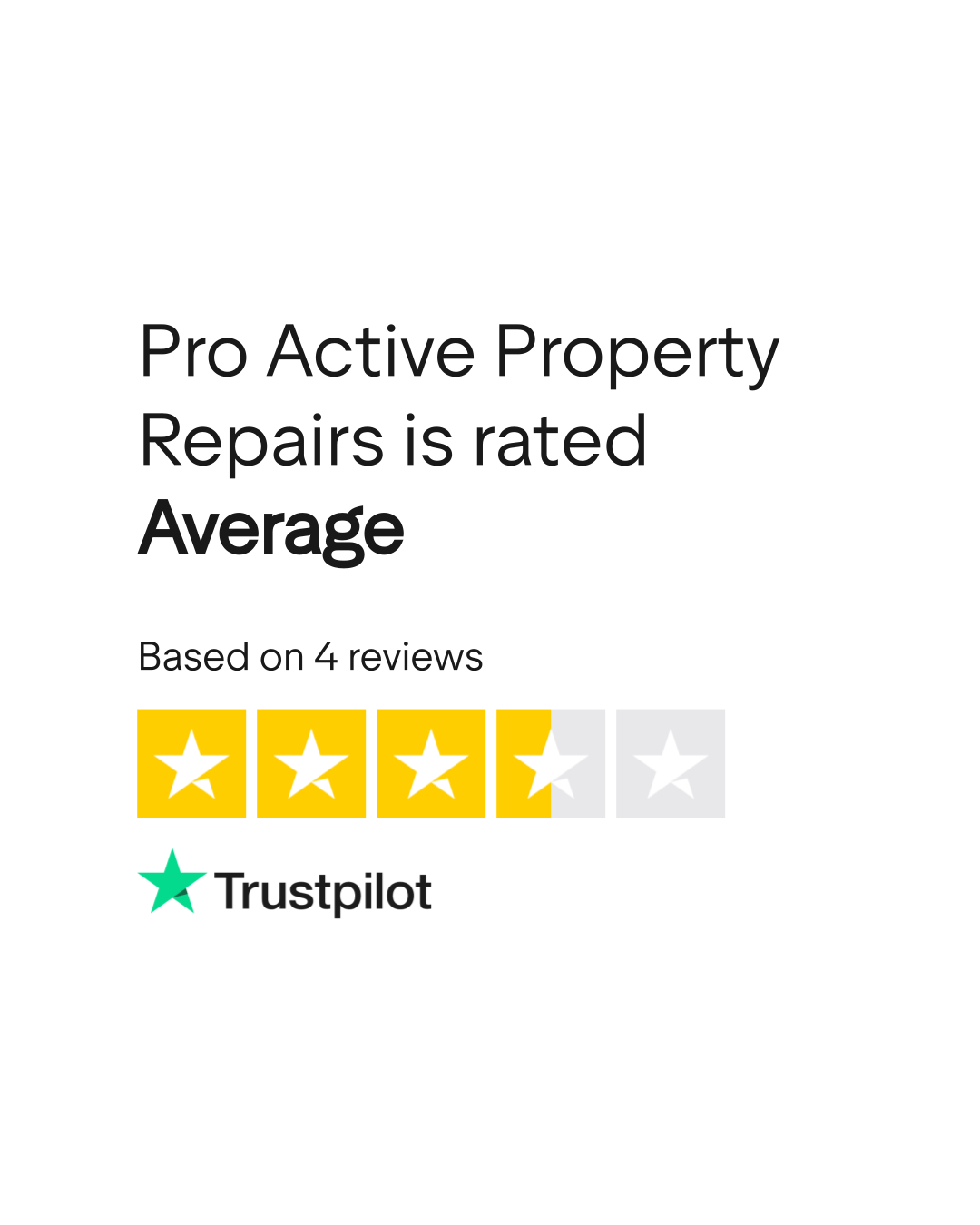 Pro Active Property Repairs Reviews | Read Customer Service Reviews of ...