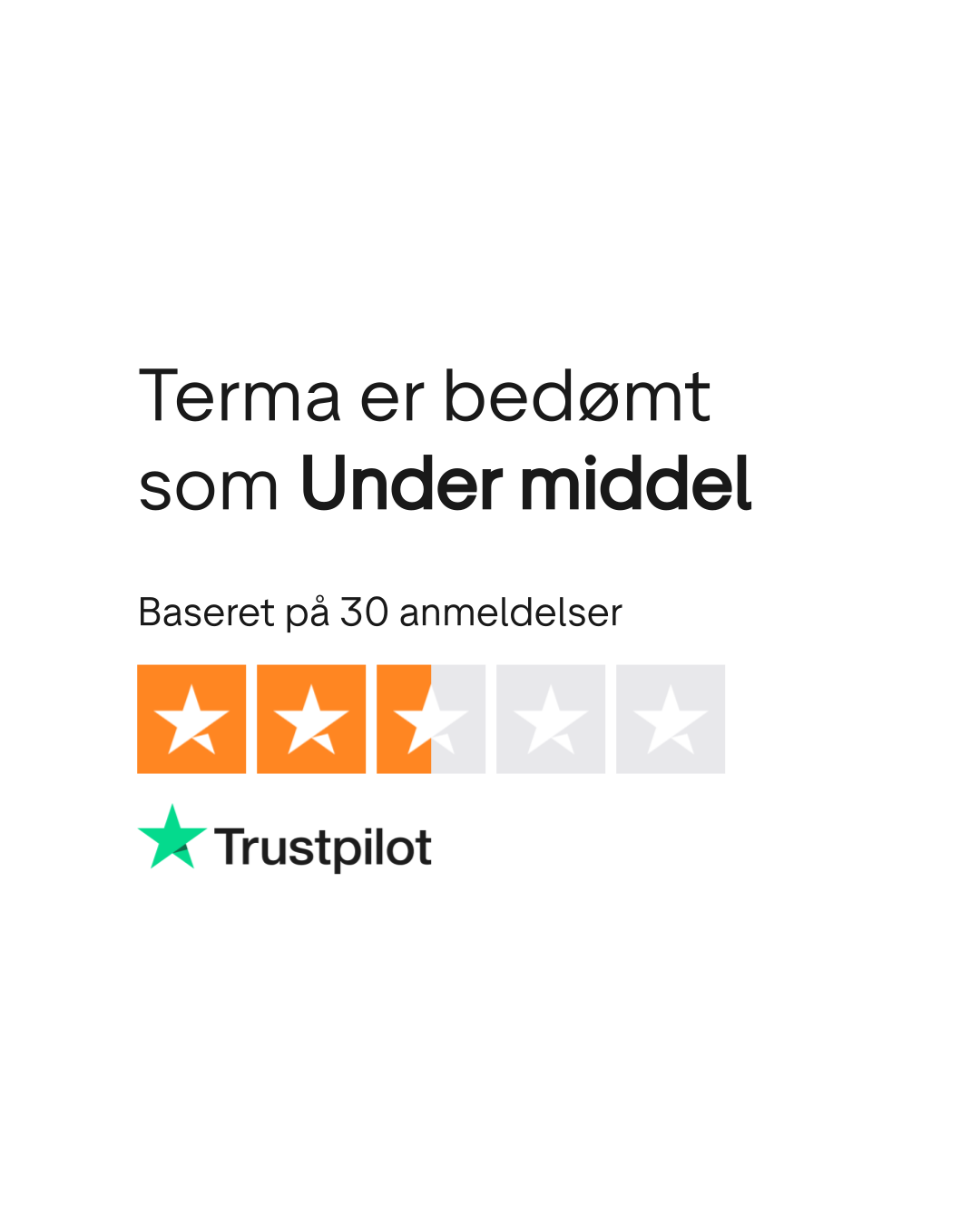 Anmeldelser af Terma | Læs kundernes anmeldelser af www.terma.com