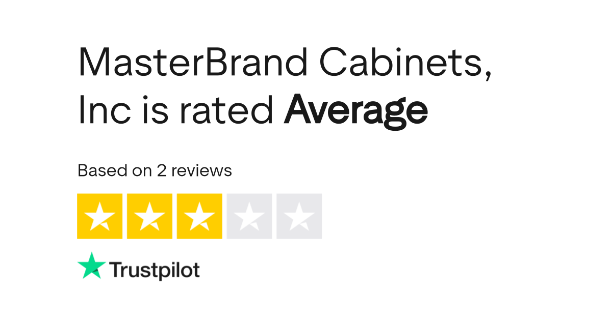 MasterBrand Cabinets, Inc Reviews | Read Customer Service Reviews of ...
