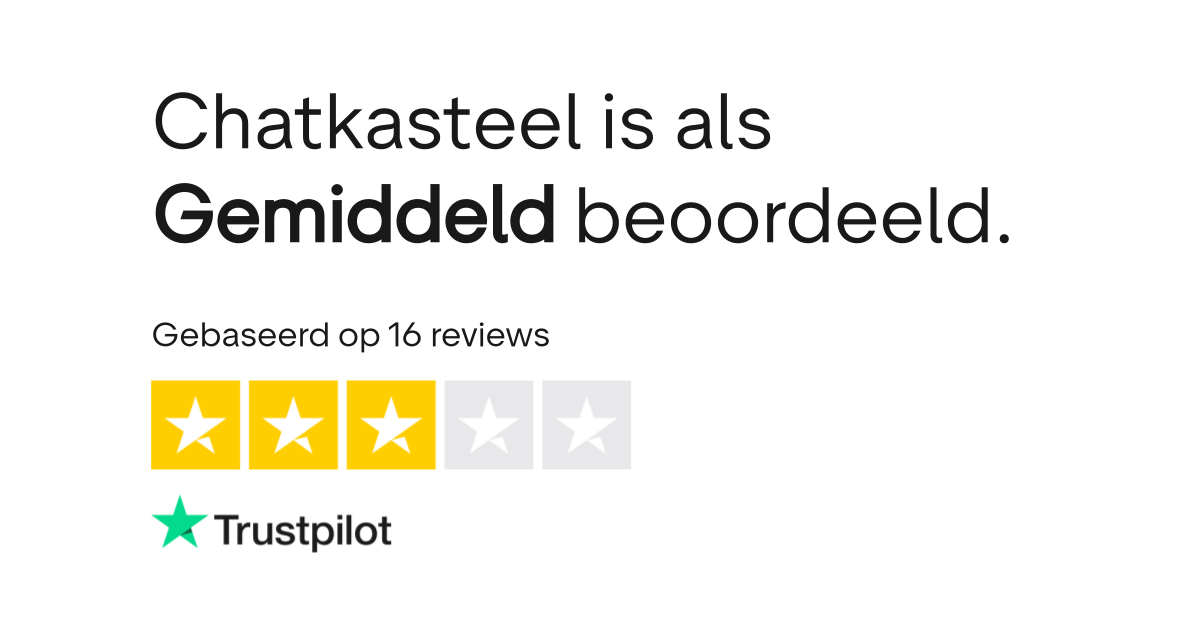 Chatkasteel reviews | Bekijk consumentenreviews over chatkasteel.nl