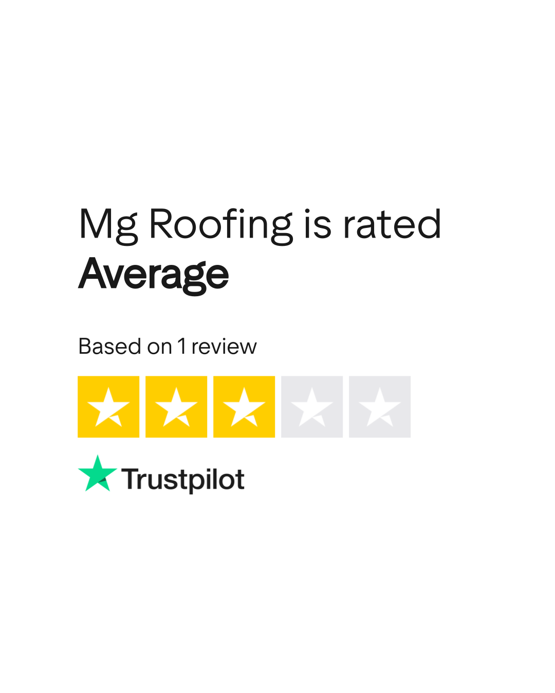 Mg Roofing Reviews | Read Customer Service Reviews of www.mg-roofing.co.uk