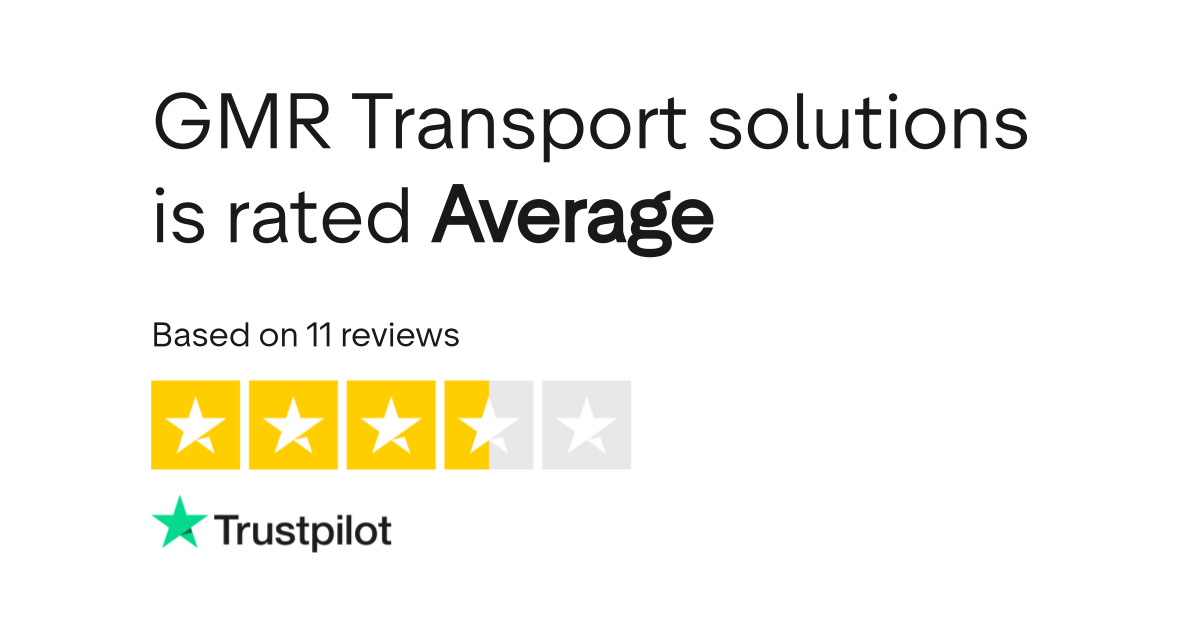 GMR Transport solutions Reviews | Read Customer Service Reviews of ...