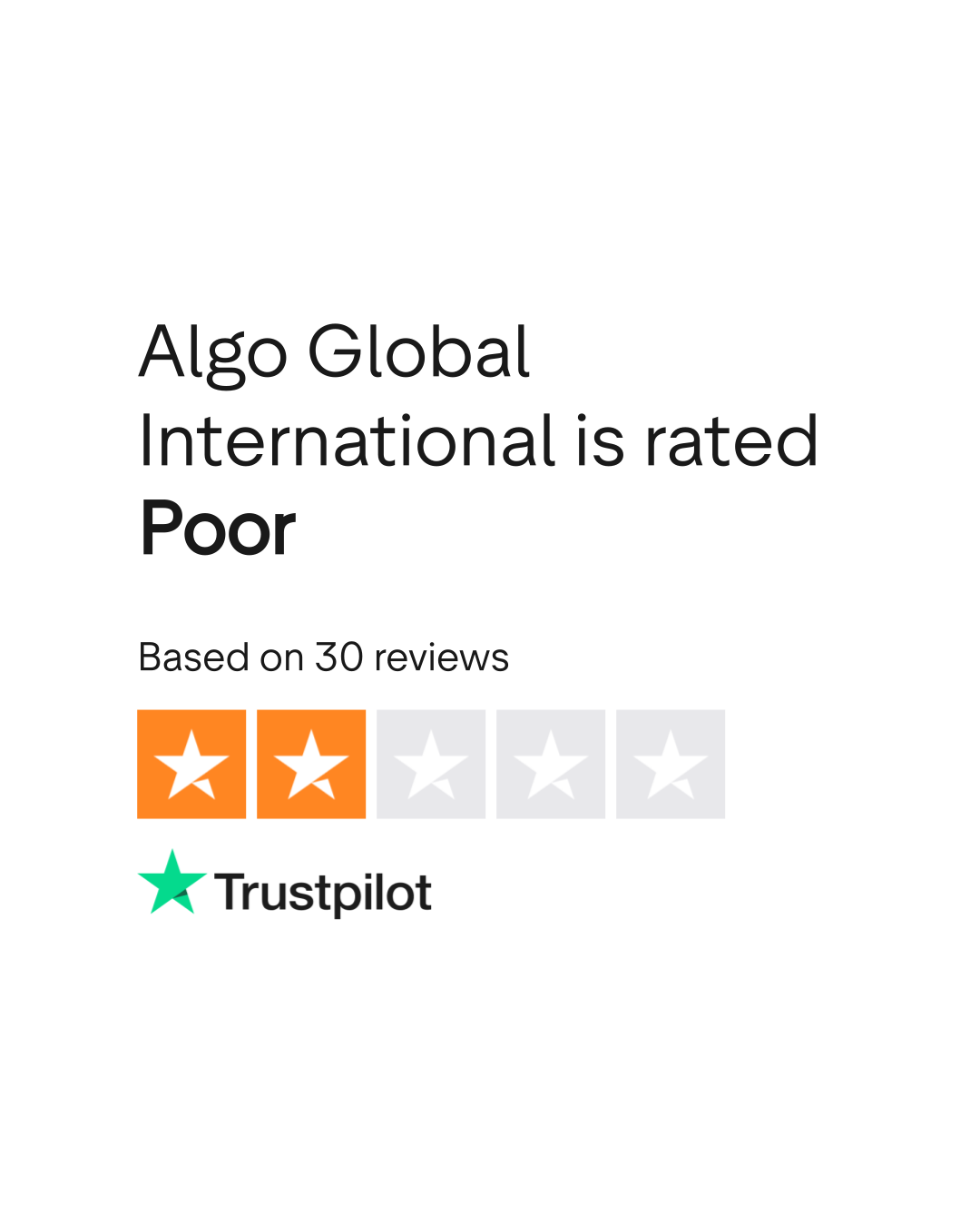 Algo Global International Reviews | Read Customer Service Reviews of ...