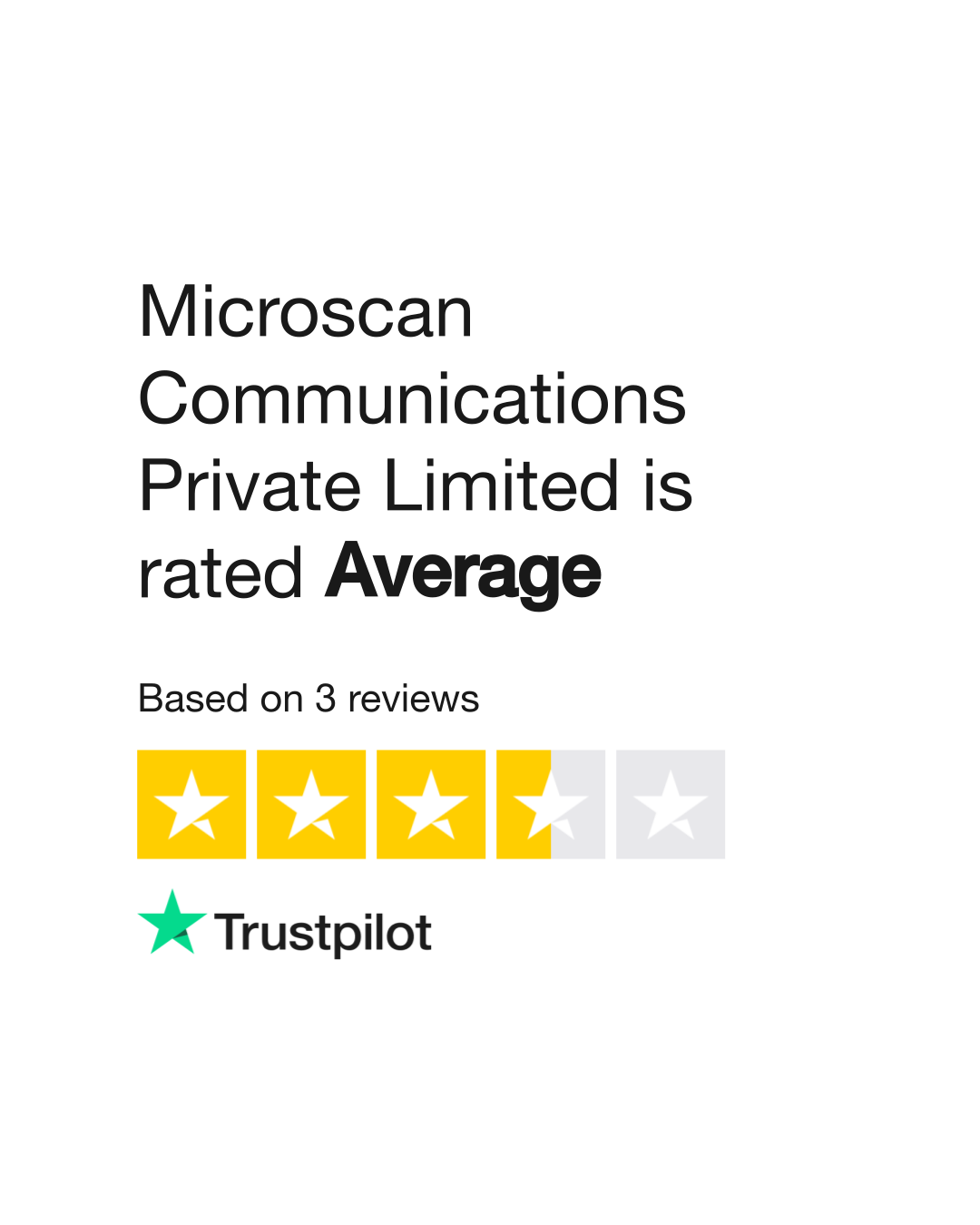 Microscan Communications Private Limited Reviews Read Customer