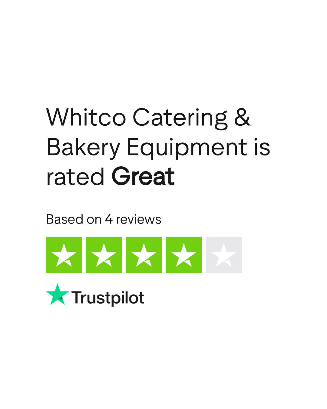 Whitco Catering & Bakery Equipment Reviews | Read Customer Service ...