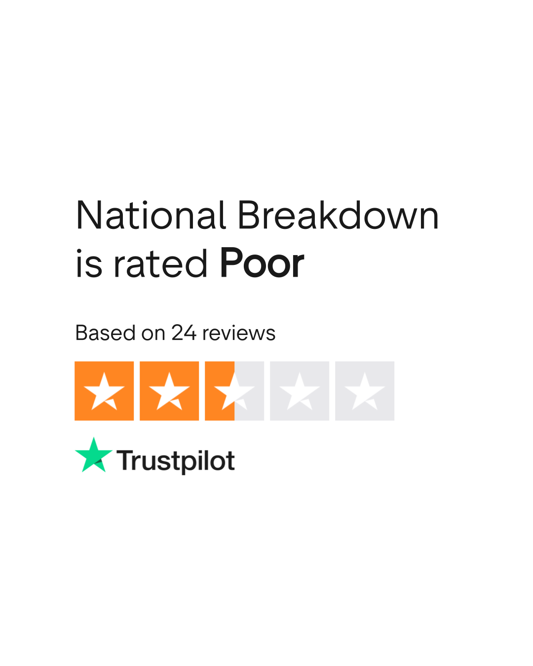 National Breakdown Reviews | Read Customer Service Reviews of www ...