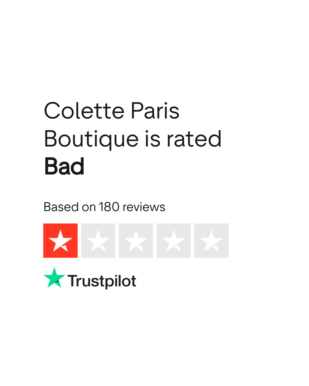 Colette Paris Boutique Reviews | Read Customer Service Reviews of ...