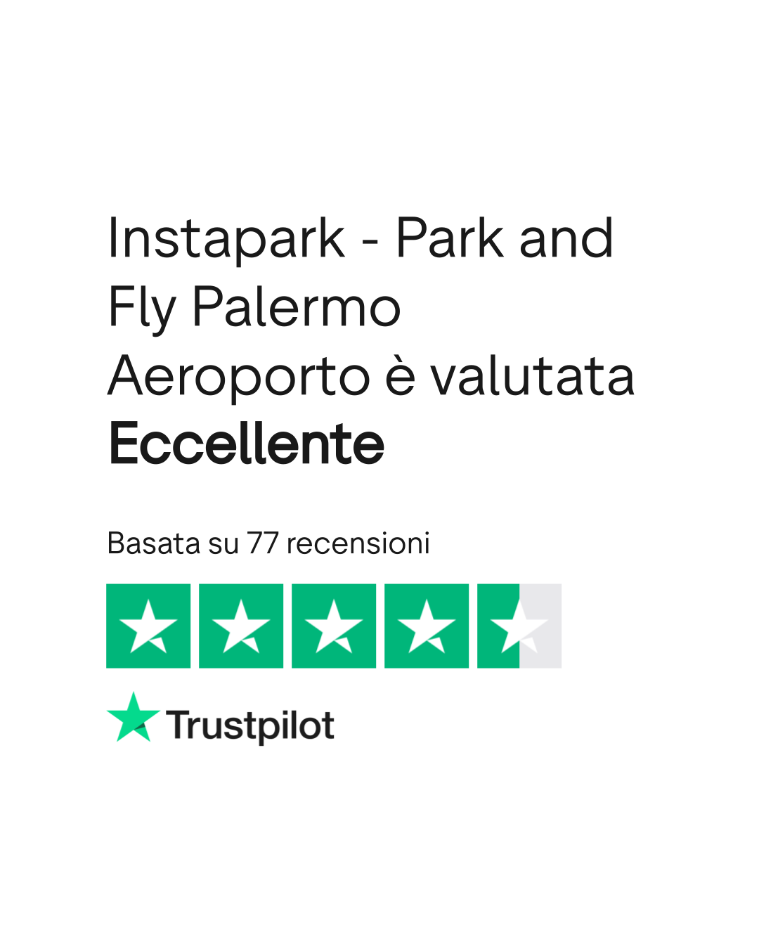 Instapark - Park and Fly Palermo Aeroporto | Leggi le recensioni dei ...