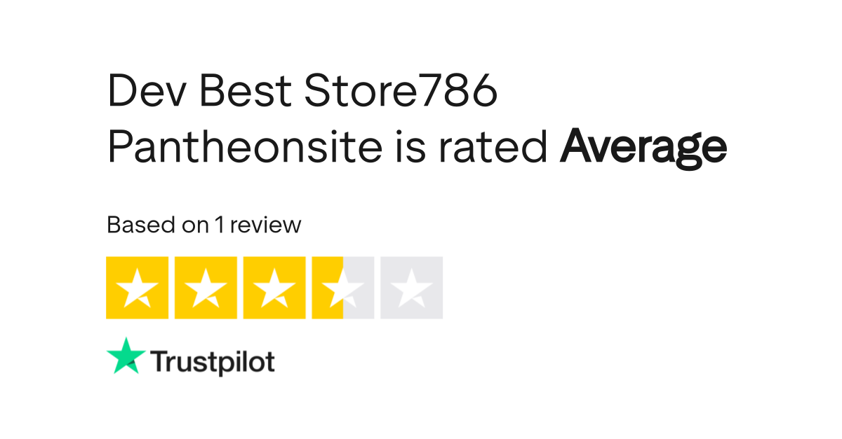 Dev Best Store786 Pantheonsite Reviews | Read Customer Service Reviews of dev-best-store786 ...