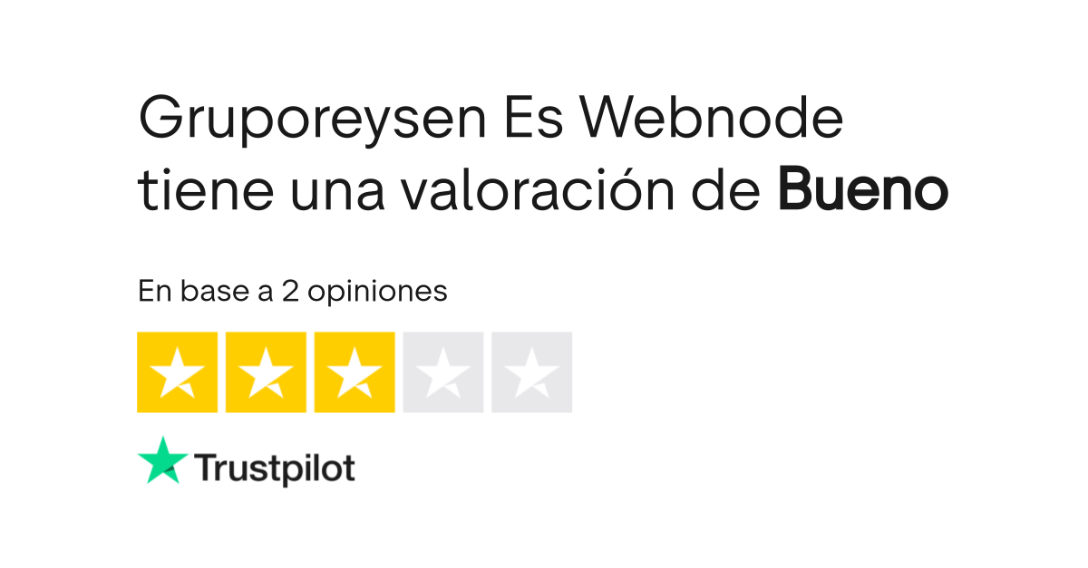 Opiniones sobre Gruporeysen Es Webnode | Lee las opiniones sobre el servicio de gruporeysen-es ...