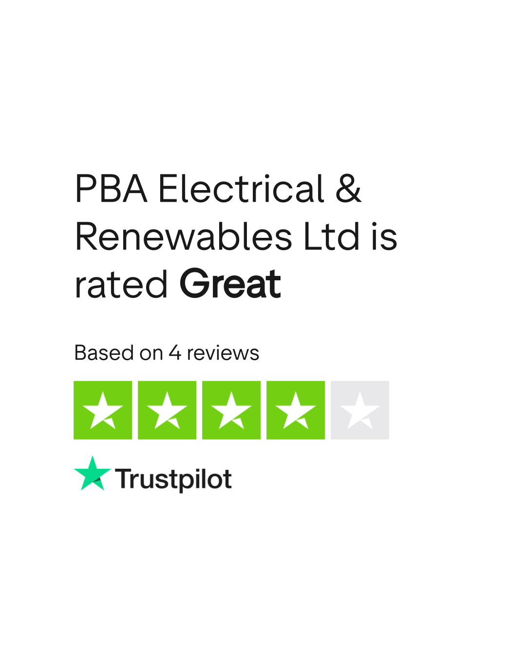 PBA Electrical & Renewables Ltd Reviews | Read Customer Service Reviews ...