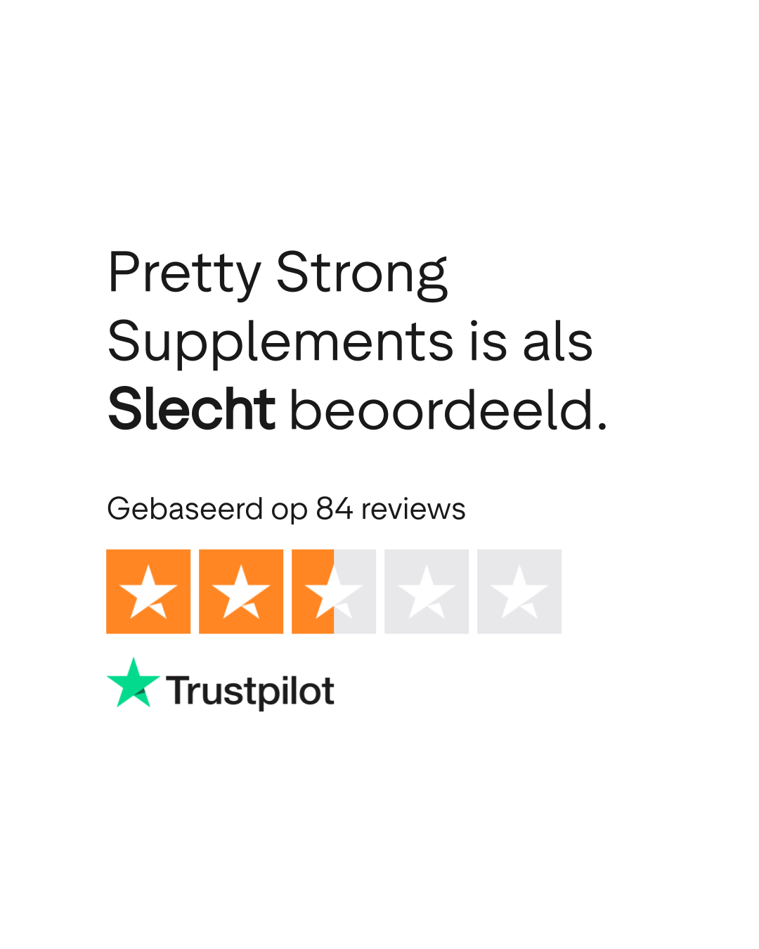 Pretty Strong Supplements reviews | Bekijk consumentenreviews over www ...