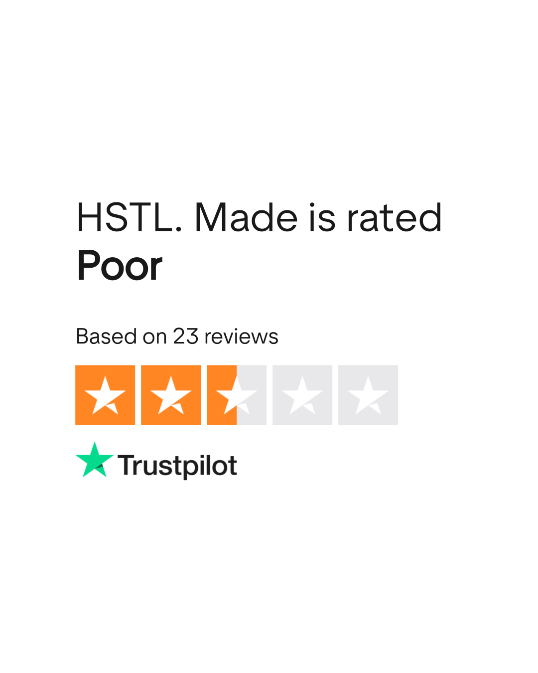 HSTL. Made Reviews | Read Customer Service Reviews of hstlmade.com