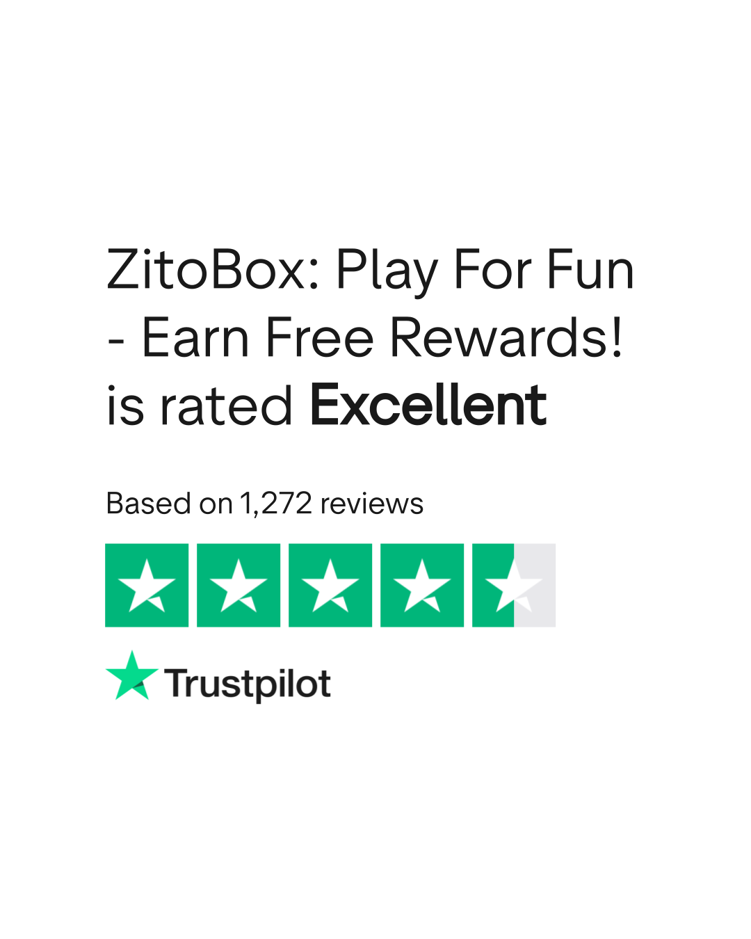 ZitoBox: Play For Fun - Earn Free Rewards! Reviews | Read Customer ...