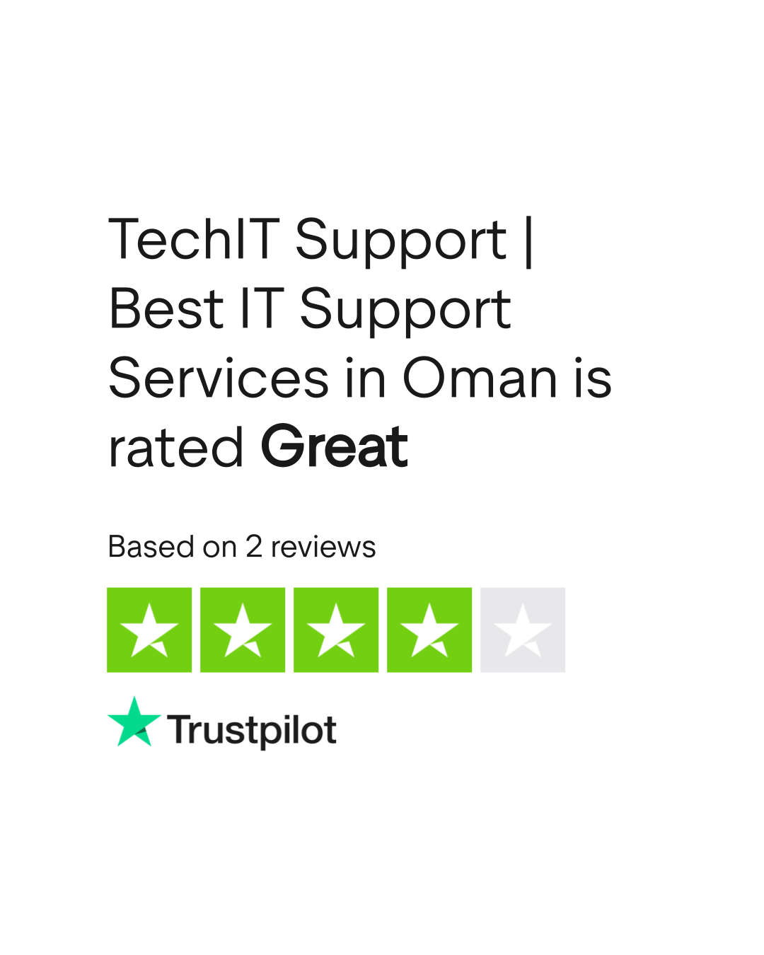 TechIT Support | Best IT Support Services in Oman Reviews | Read Customer Service Reviews of ...