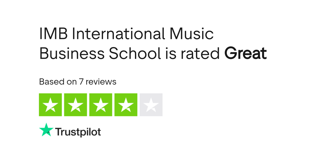 IMB International Music Business School Reviews | Read Customer Service ...