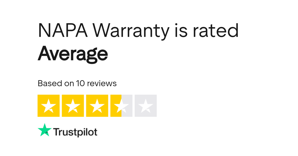 NAPA Warranty Reviews | Read Customer Service Reviews of napawarranty.com