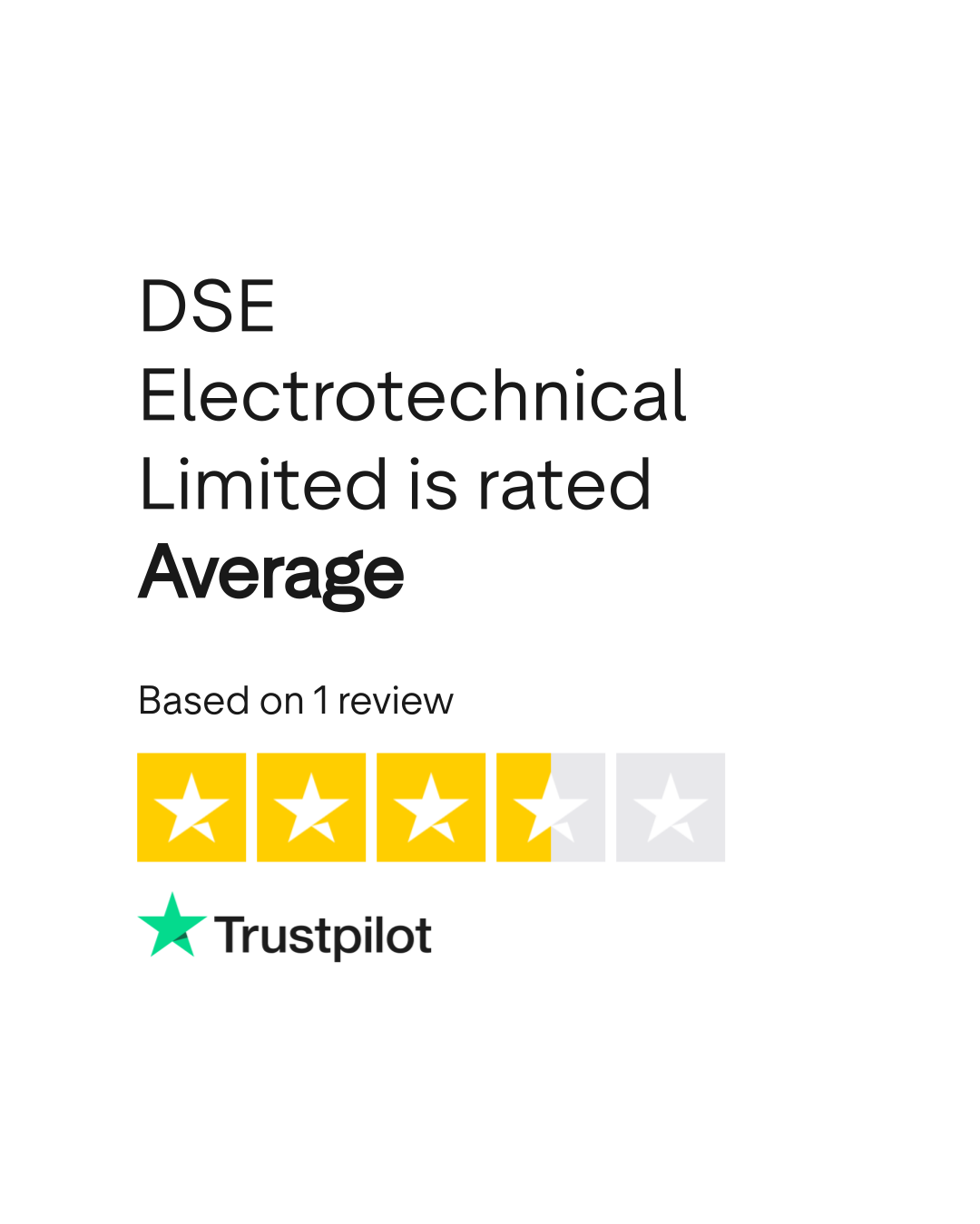 DSE Electrotechnical Limited Reviews | Read Customer Service Reviews of ...