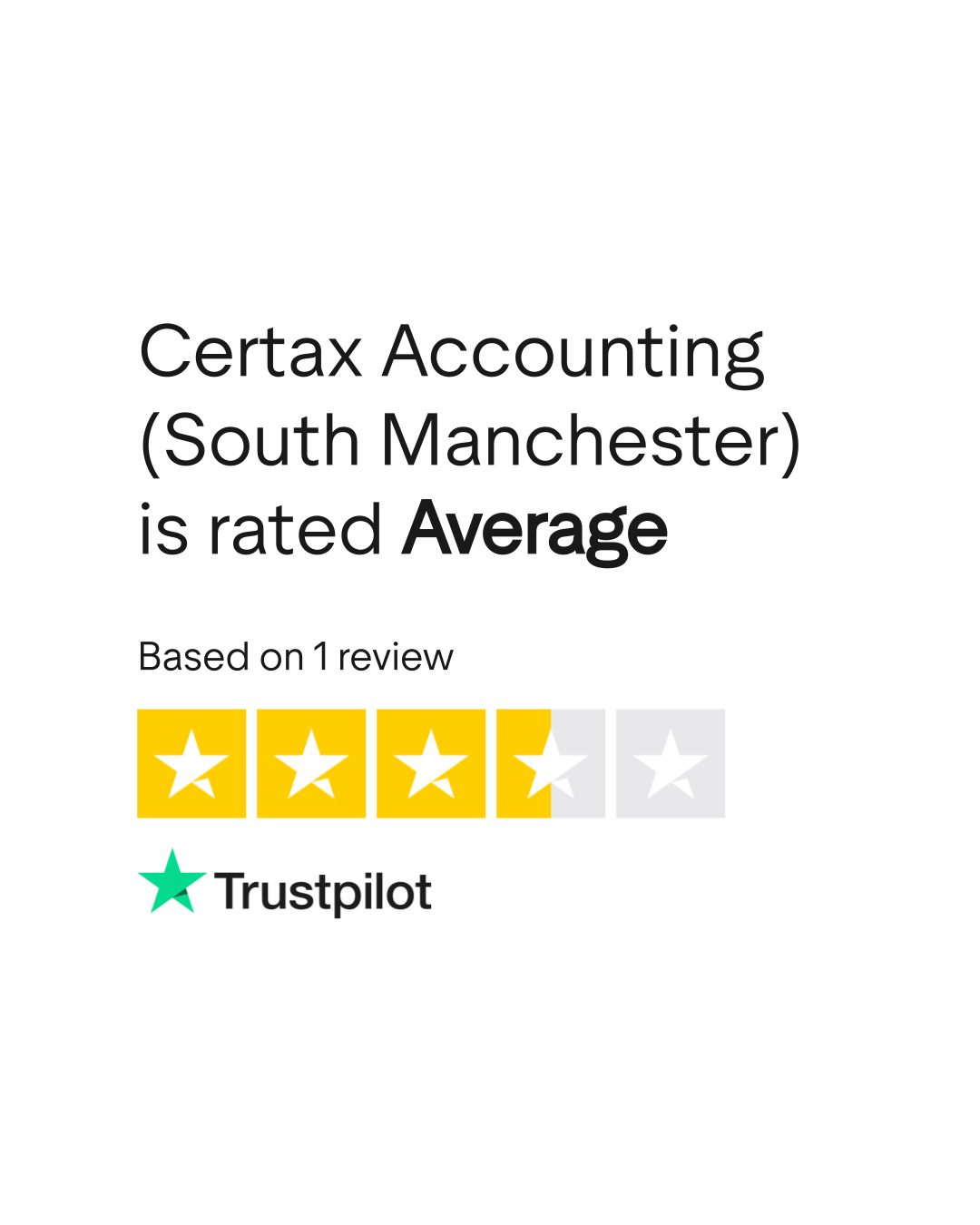 Certax Accounting (South Manchester) Reviews | Read Customer Service ...