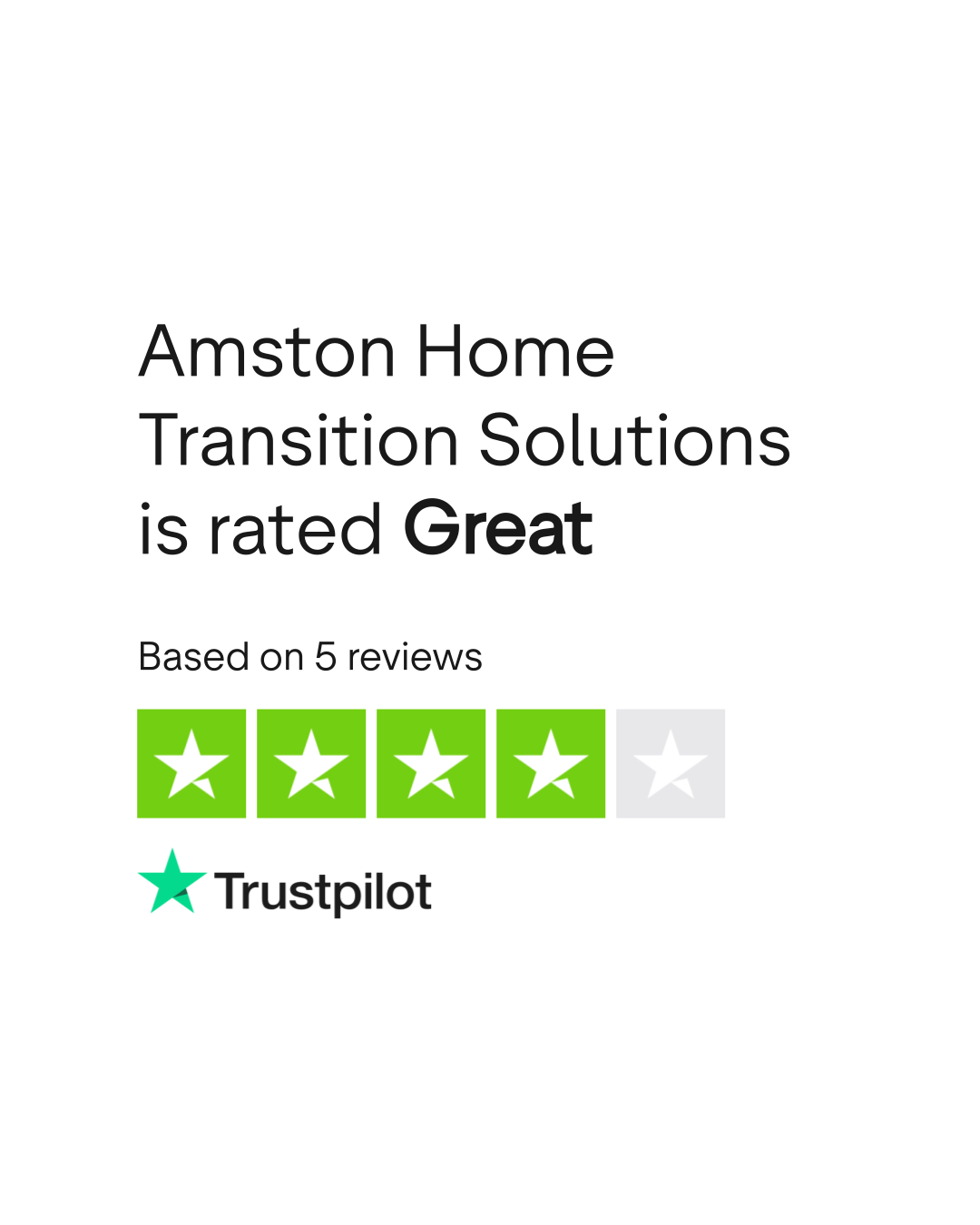 Amston Home Transition Solutions Reviews | Read Customer Service Reviews of amstonhts.com