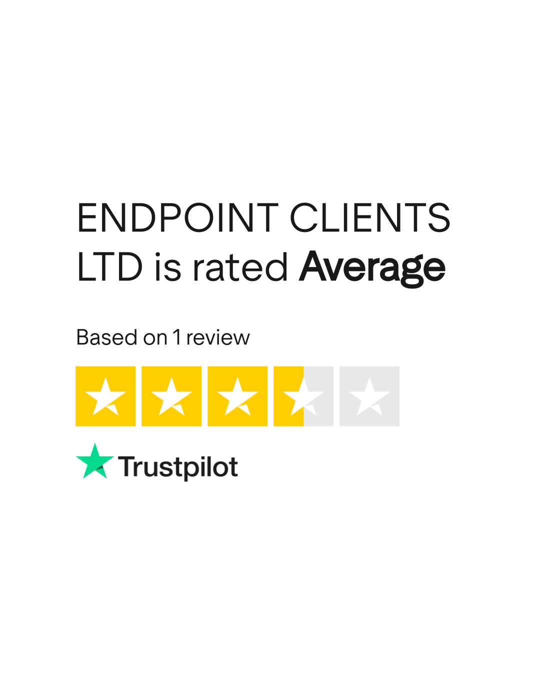 ENDPOINT CLIENTS LTD Reviews | Read Customer Service Reviews of endpointclients.com