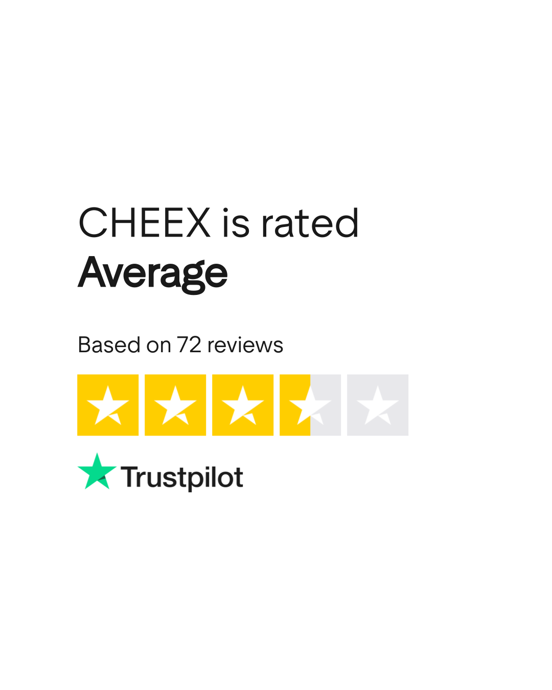 CHEEX Reviews | Read Customer Service Reviews of getcheex.com
