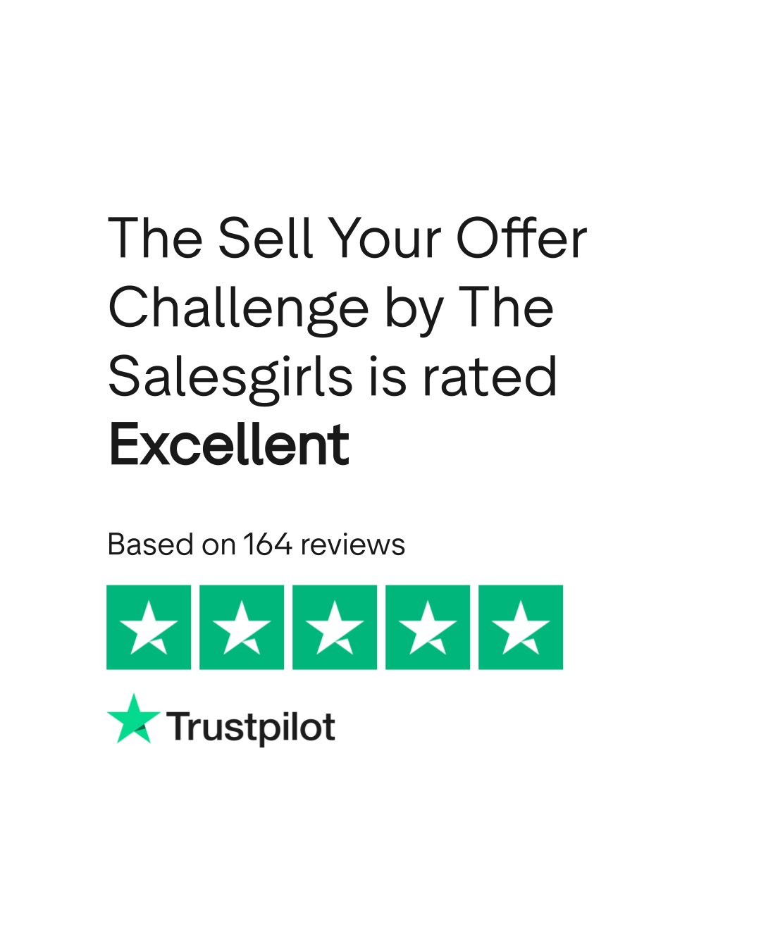 The Sell Your Offer Challenge by The Salesgirls Reviews | Read Customer ...