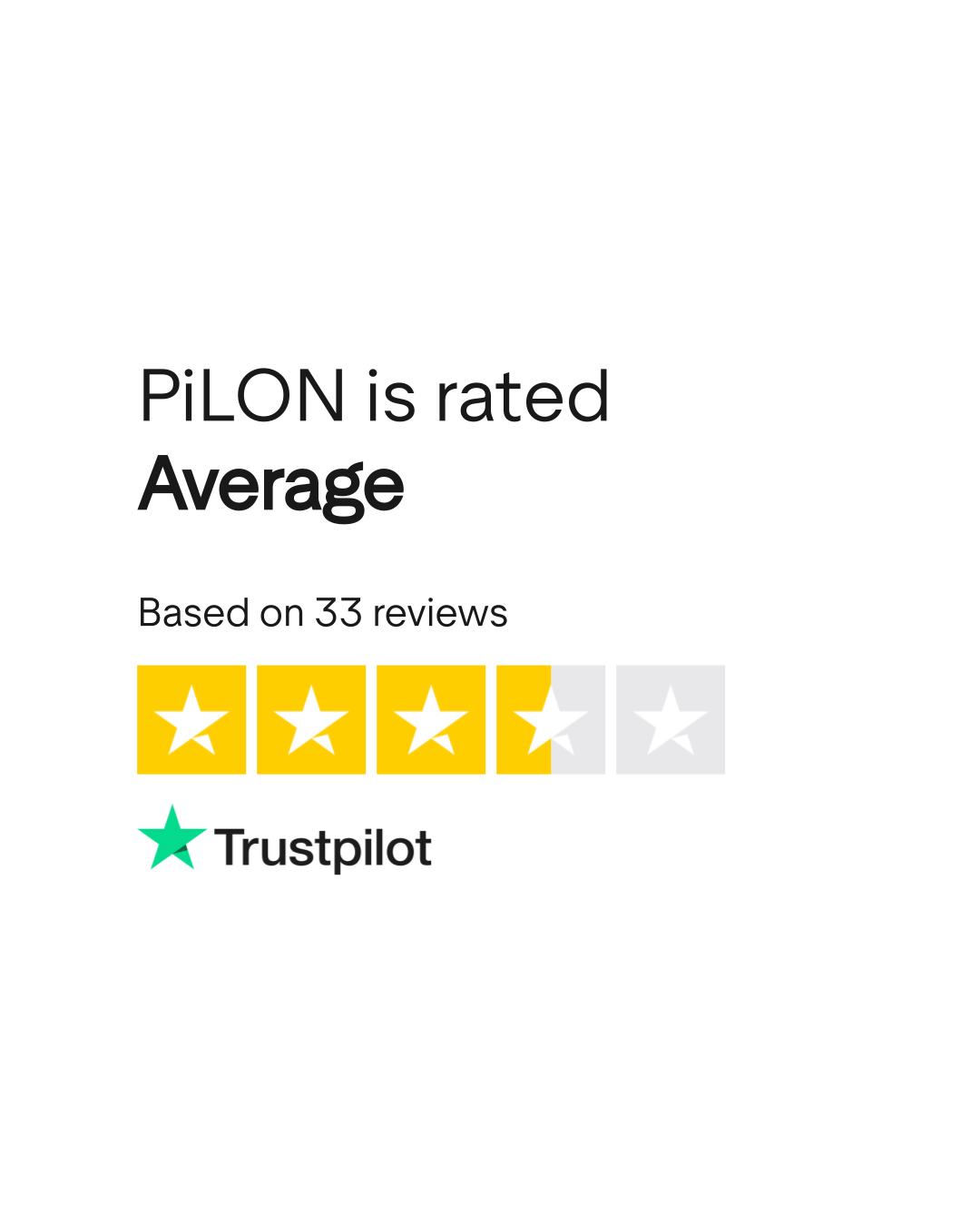 PiLON Reviews | Read Customer Service Reviews of pilon.co.uk
