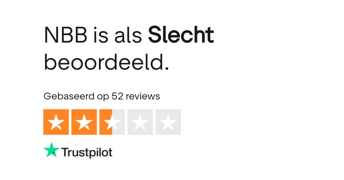 NBB reviews | Bekijk consumentenreviews over nbb.nl