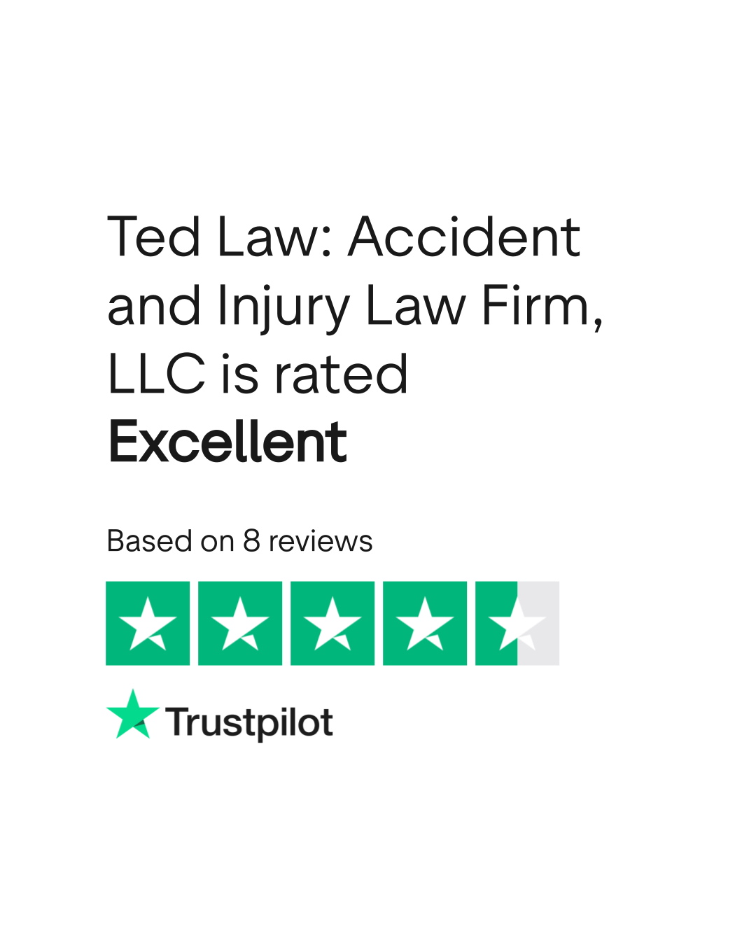 Ted Law: Accident and Injury Law Firm, LLC Reviews | Read Customer ...