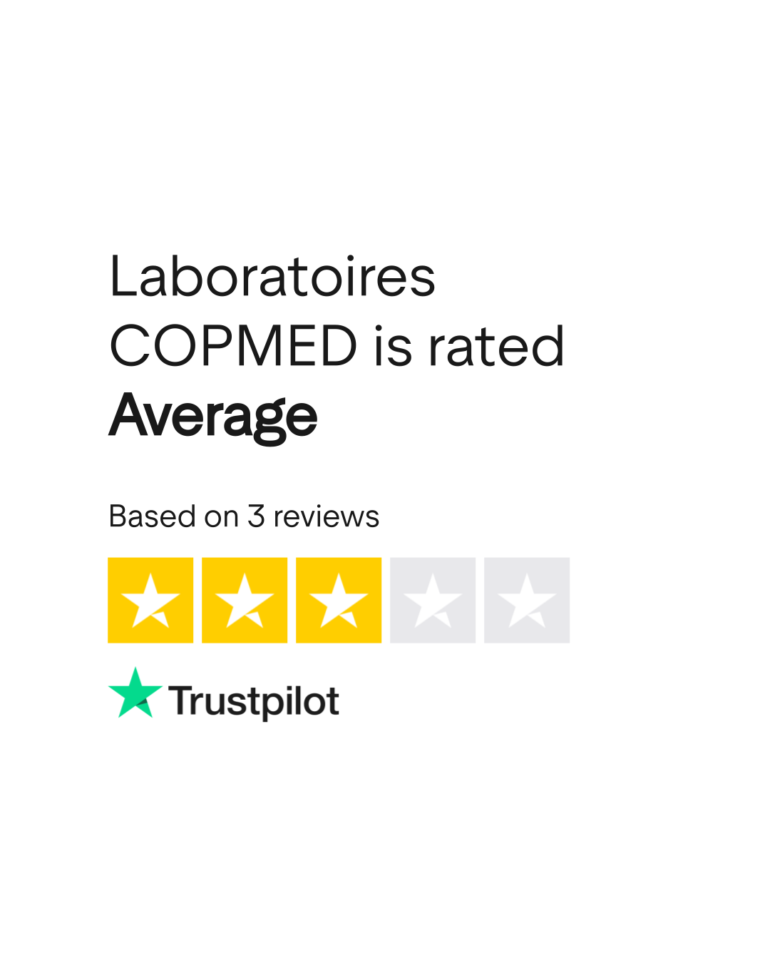 Laboratoires COPMED Reviews | Read Customer Service Reviews of copmed.fr