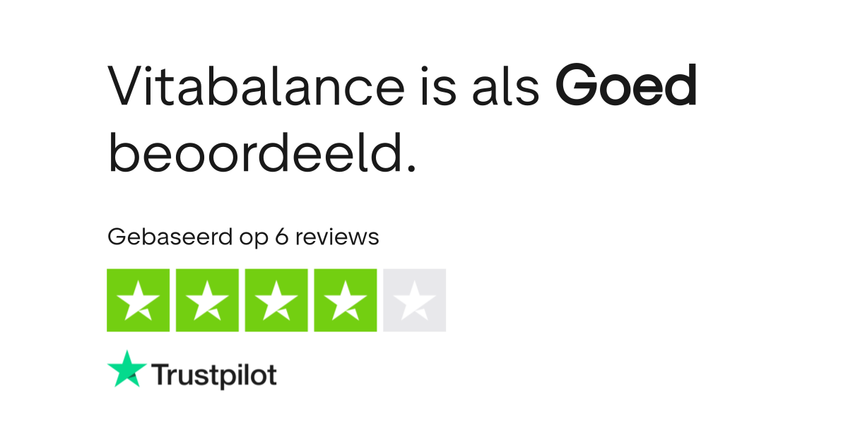 Vitabalance reviews | Bekijk consumentenreviews over vitabalance.nl