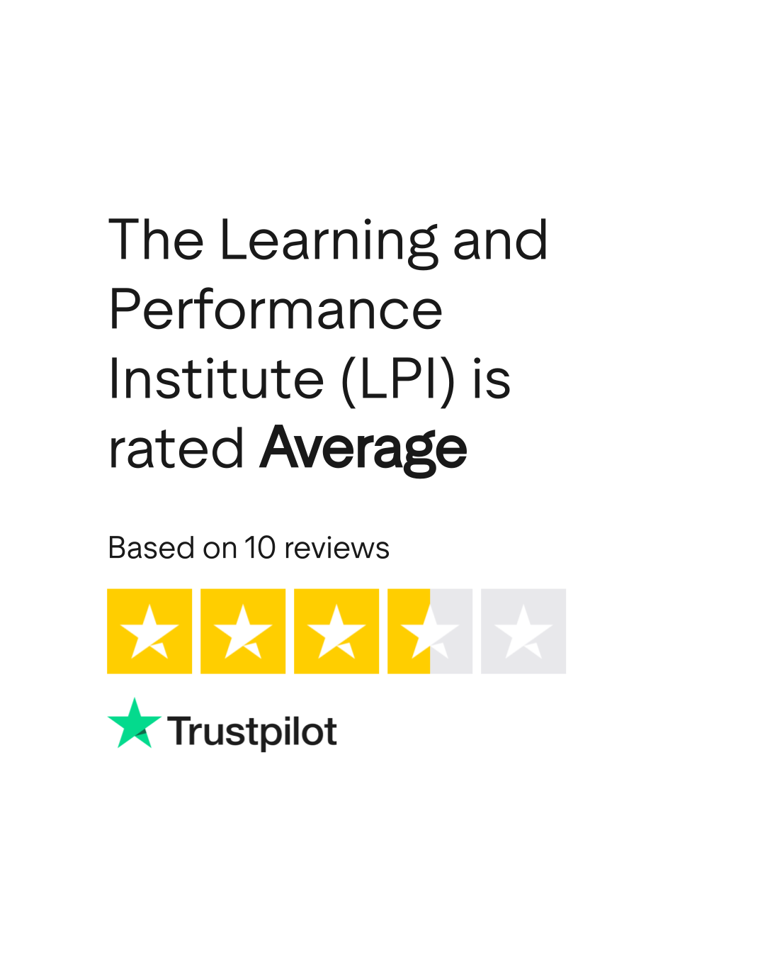 The Learning and Performance Institute (LPI) Reviews | Read Customer Service Reviews of thelpi.org