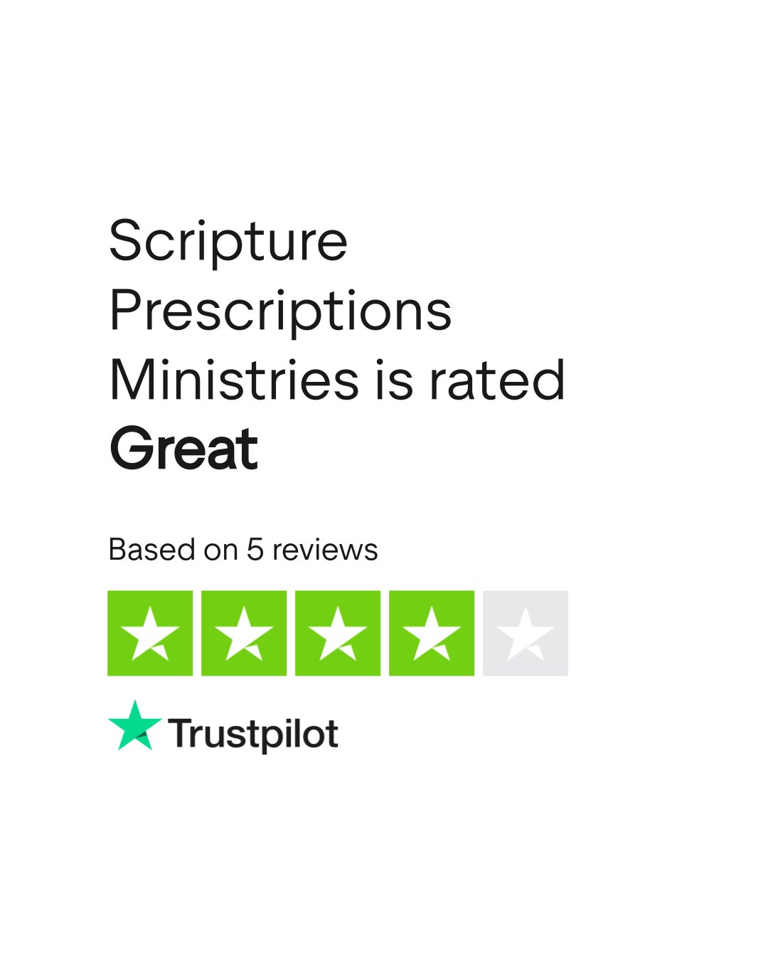 Scripture Prescriptions Ministries Reviews | Read Customer Service ...